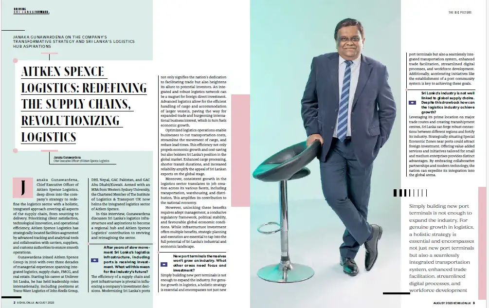 Aitken Spence Logistics to build an additional 100,000 sq. ft ...